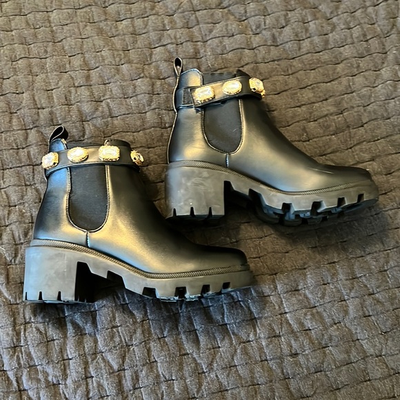Steve Madden | Shoes | Steve Madden Jewel Embellished Booties | Poshmark